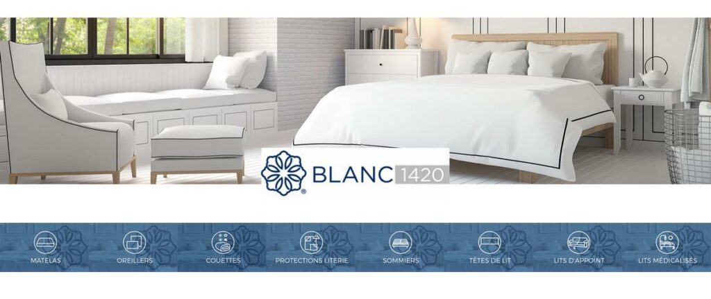 Literie et linge pour Hôtel par BLANC1420